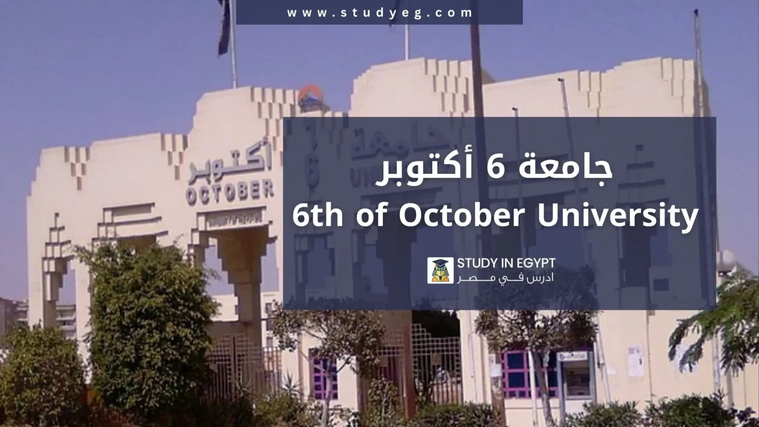 جامعة 6 أكتوبر | تعرف على شروط ورسوم الدراسة للطلاب الوافدين